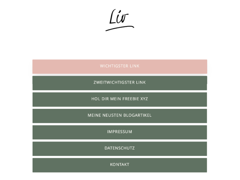 Linktree Vorlage: Optimiere dein SEO miteigenem Linkbaum